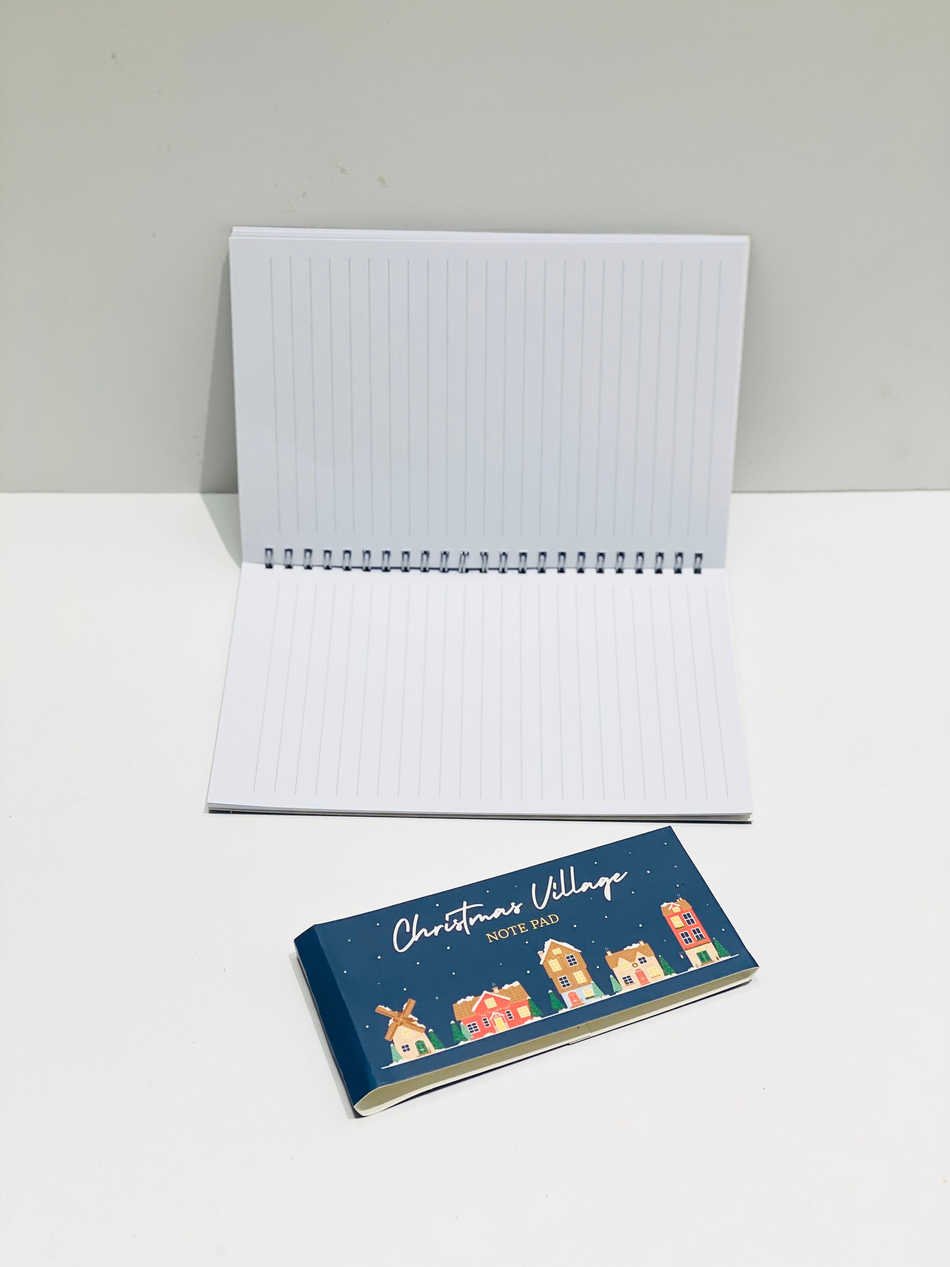 Christmas village notepad – Cool Britannia London