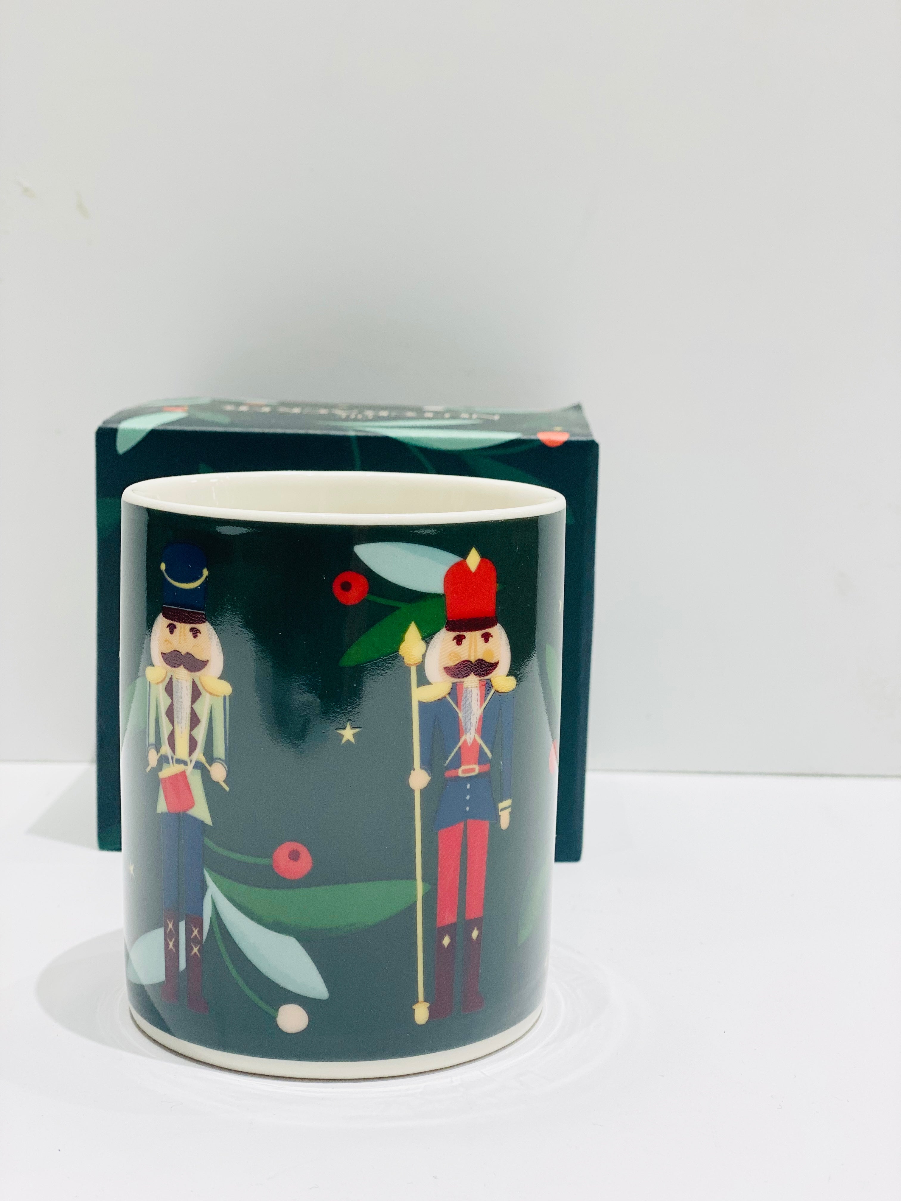 Nutcracker porcelain mug for christmas – Cool Britannia London